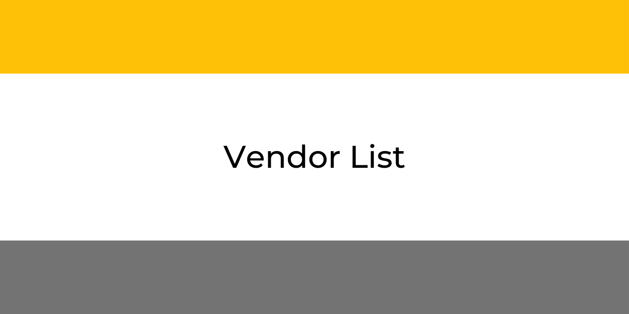 Vendor Registration vendor-registration
